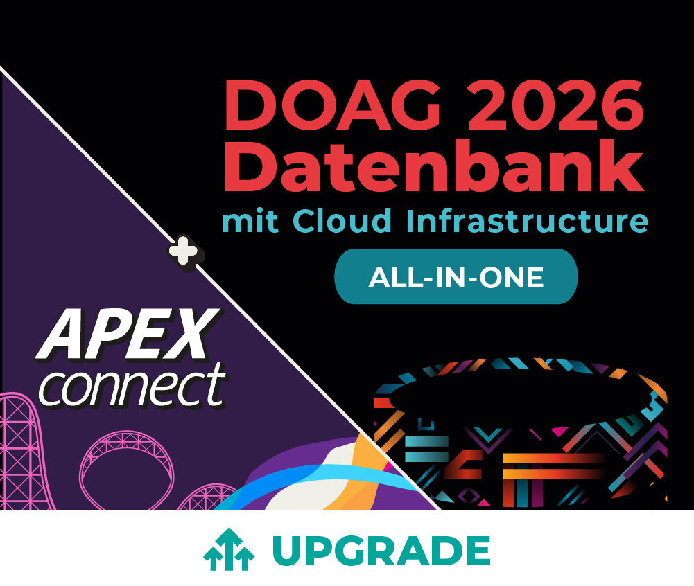 APEX connect | Upgrade - DOAG