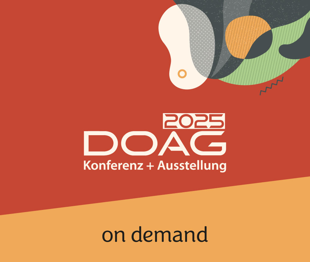 DOAG 2025 | on demand - DOAG